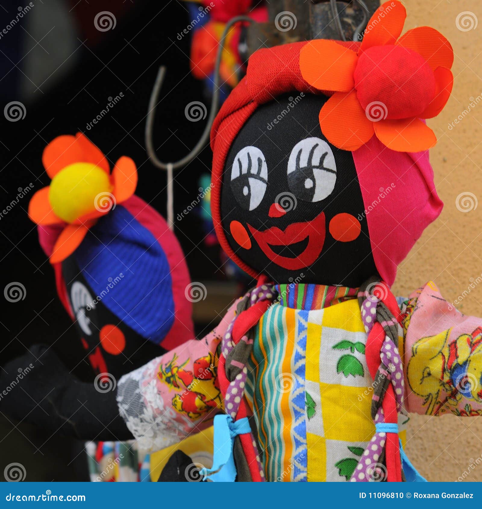 Cuban souvenirs doll stock photo. Image of souvenir, detail - 11096810