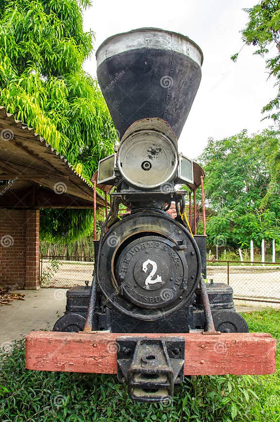 Cuban trains and railroads stock image. Image of central - 38523407