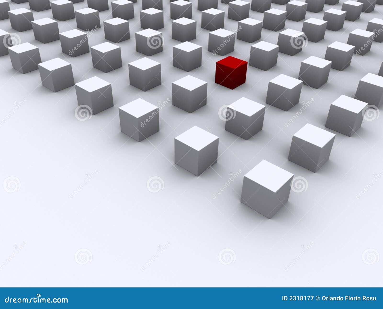 Cube stock illustration. Illustration of aligned, arrangement - 2318177
