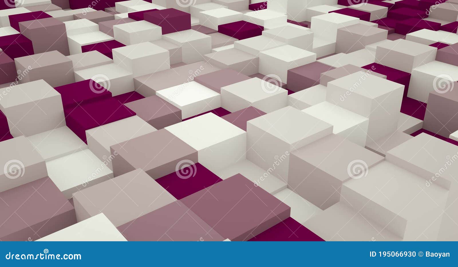 Cube Animation Background Abstract White Box Displacement Stock Footage ...