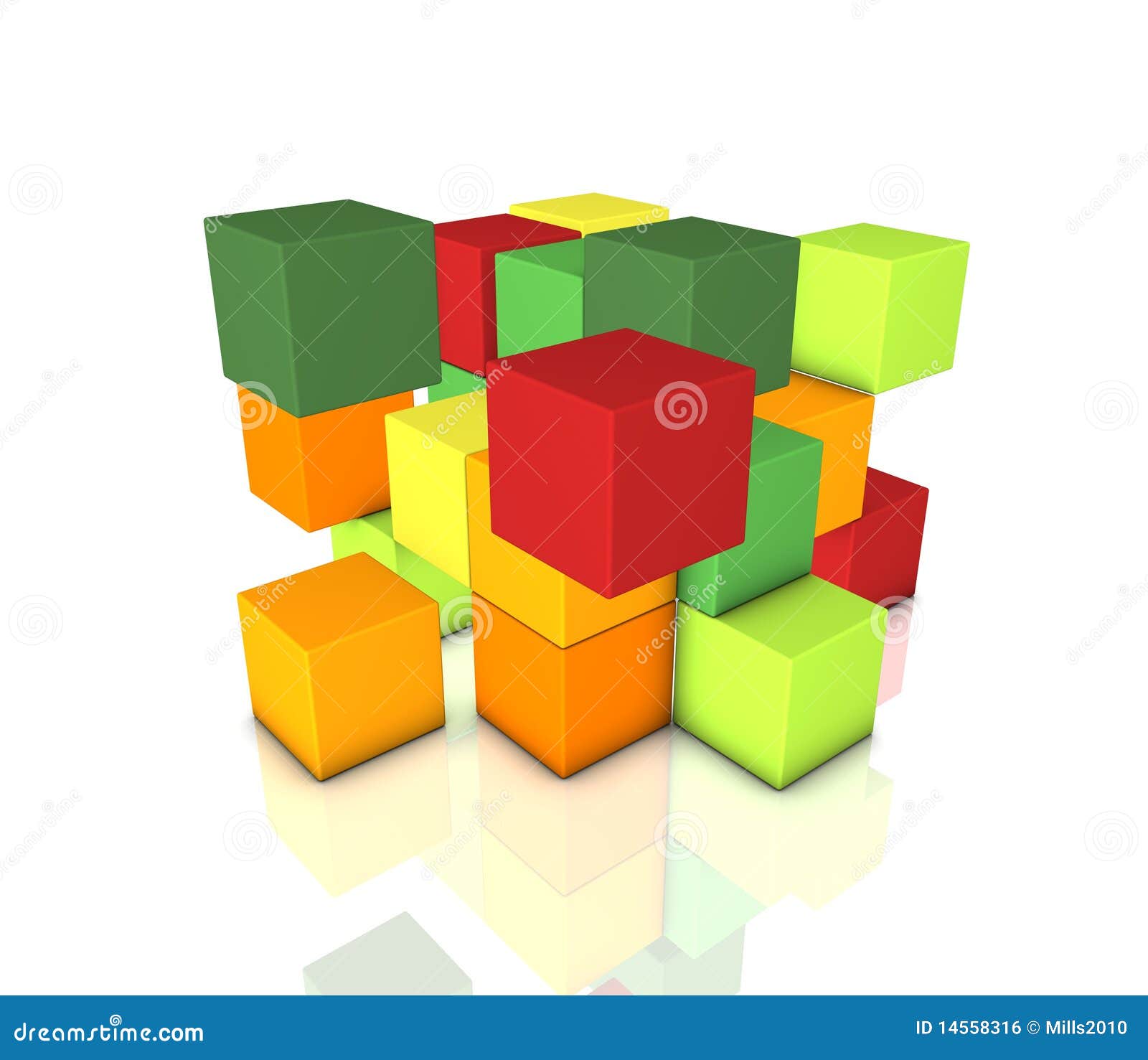 Cube background stock illustration. Illustration of cubes - 14558316