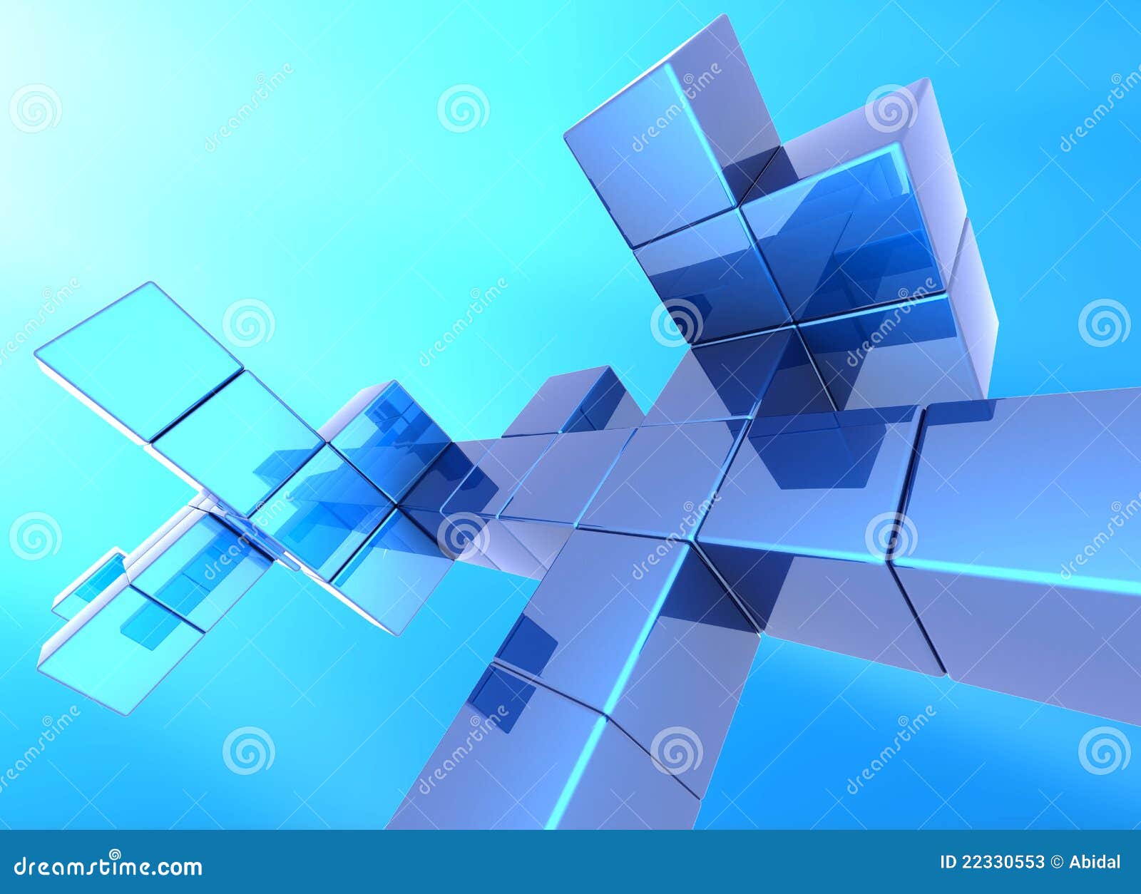 Cube background stock illustration. Illustration of glow - 22330553