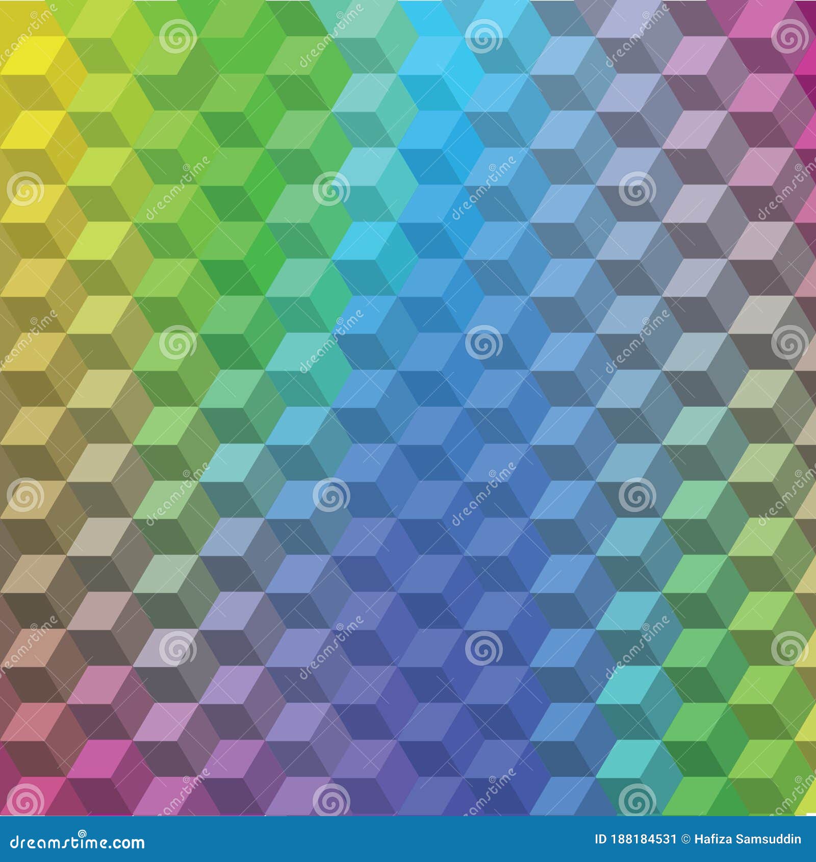 Cube Background. Vector Illustration Decorative Design Stock Vector ...