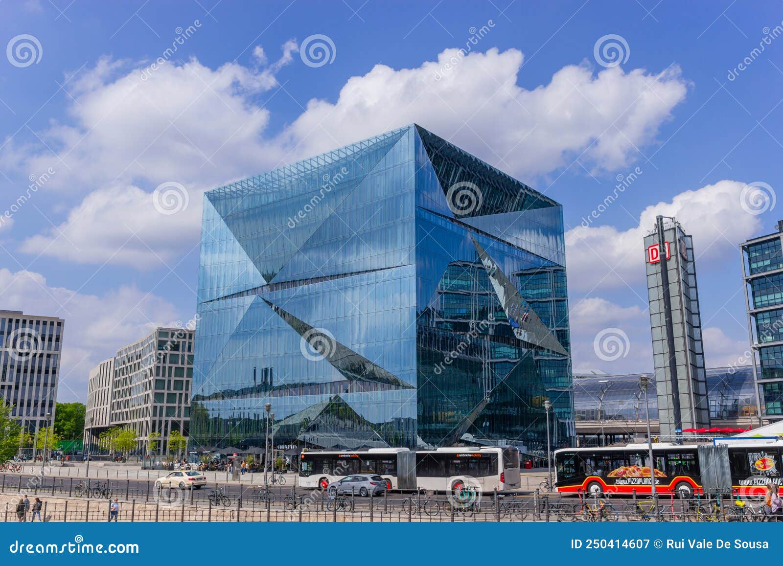 Cube Berlin Office Building Editorial Photography - Image of glass ...