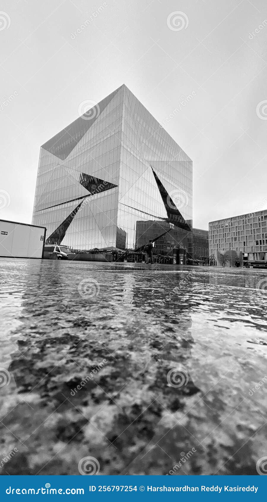 Cube Berlin -Office Space Rental Agency in Berlin Stock Photo - Image ...