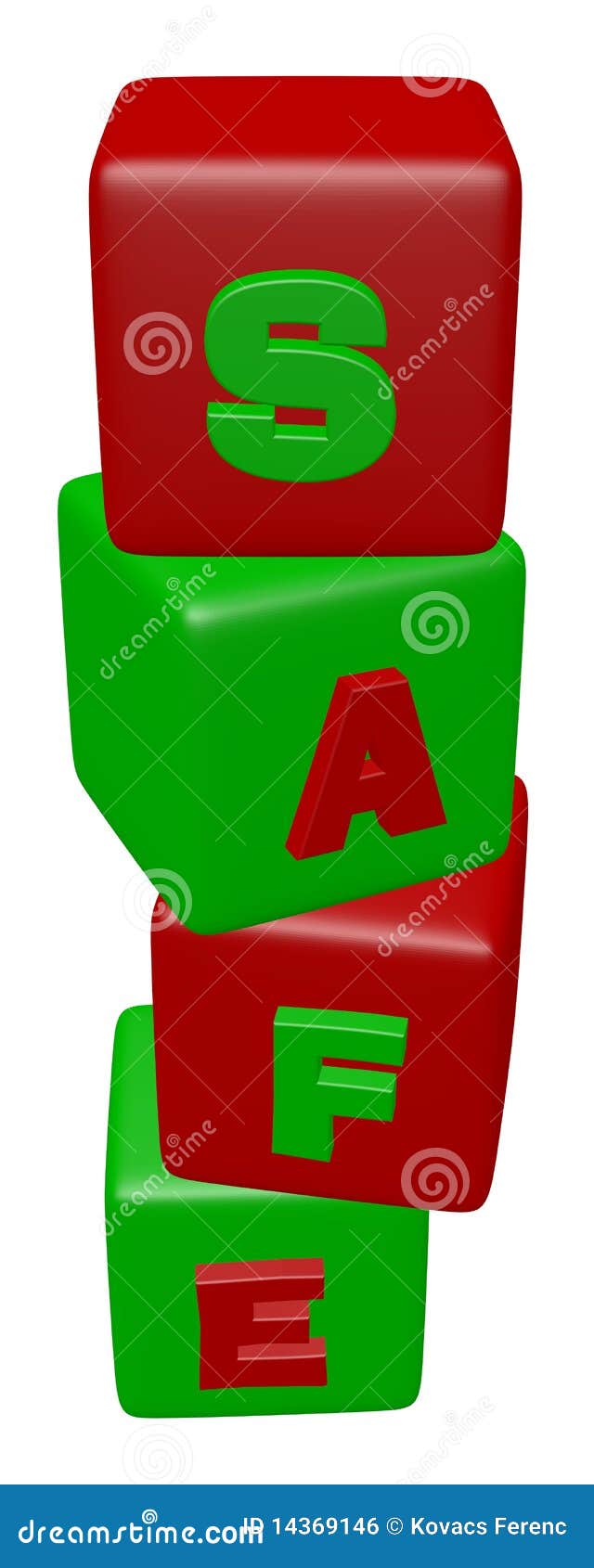 Safe And Risky Arrows Opposite Directions Royalty-Free Stock ...