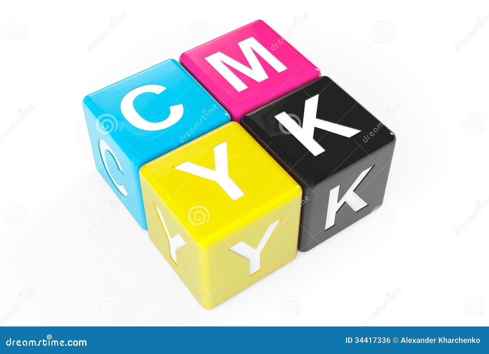 RGB & CMYK Sign Cartoon Vector | CartoonDealer.com #6506891
