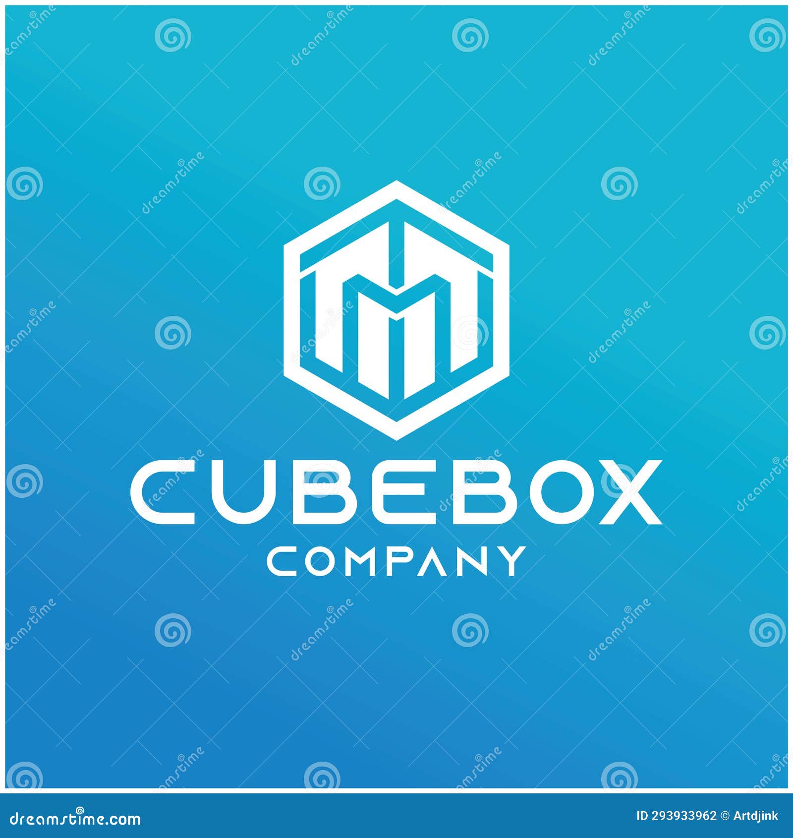 Cube Box Logo Design Vector Symbol Technology Emblem Stock Vector ...