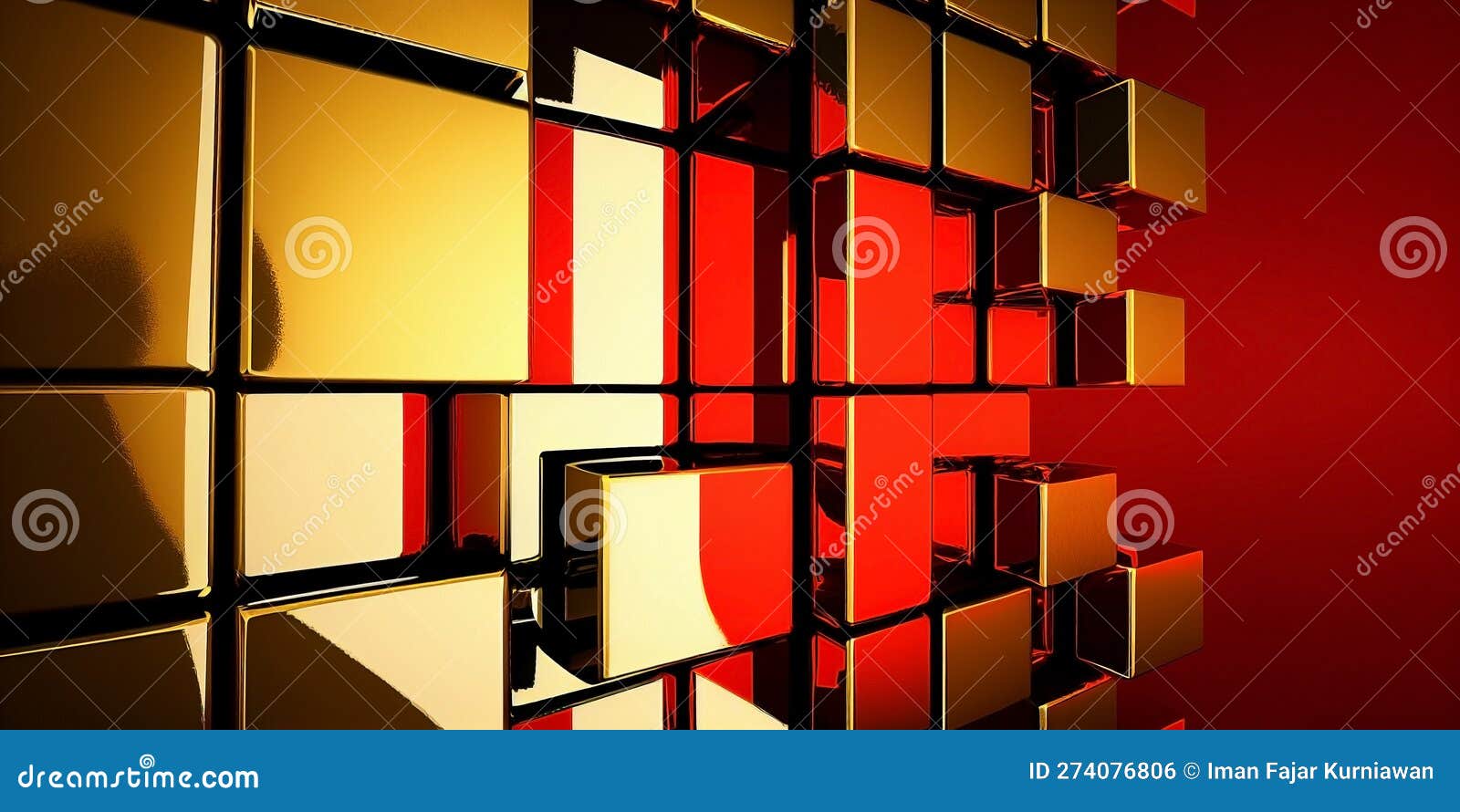Cube Boxes Background Wallpaper with Copy Space Stock Illustration ...