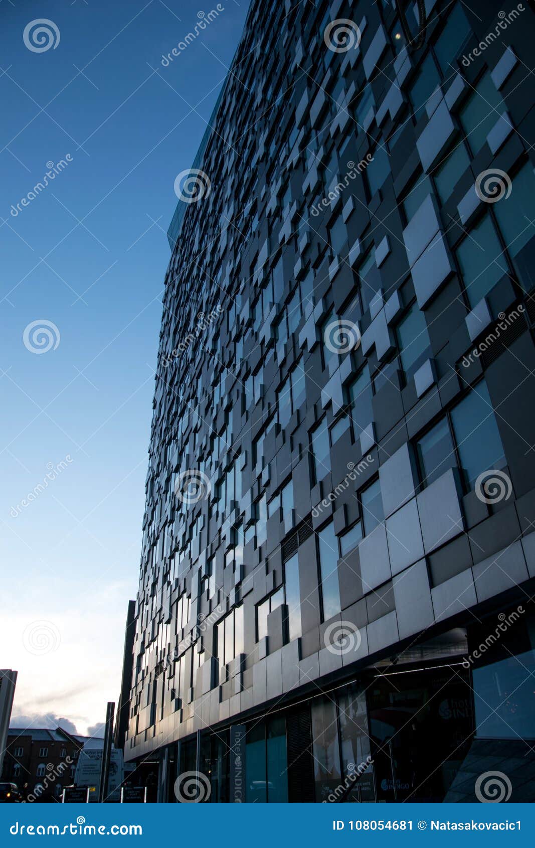 Frog Eye View Of Tugu Monas Monumen Nasional In Jakarta, Indonesia ...