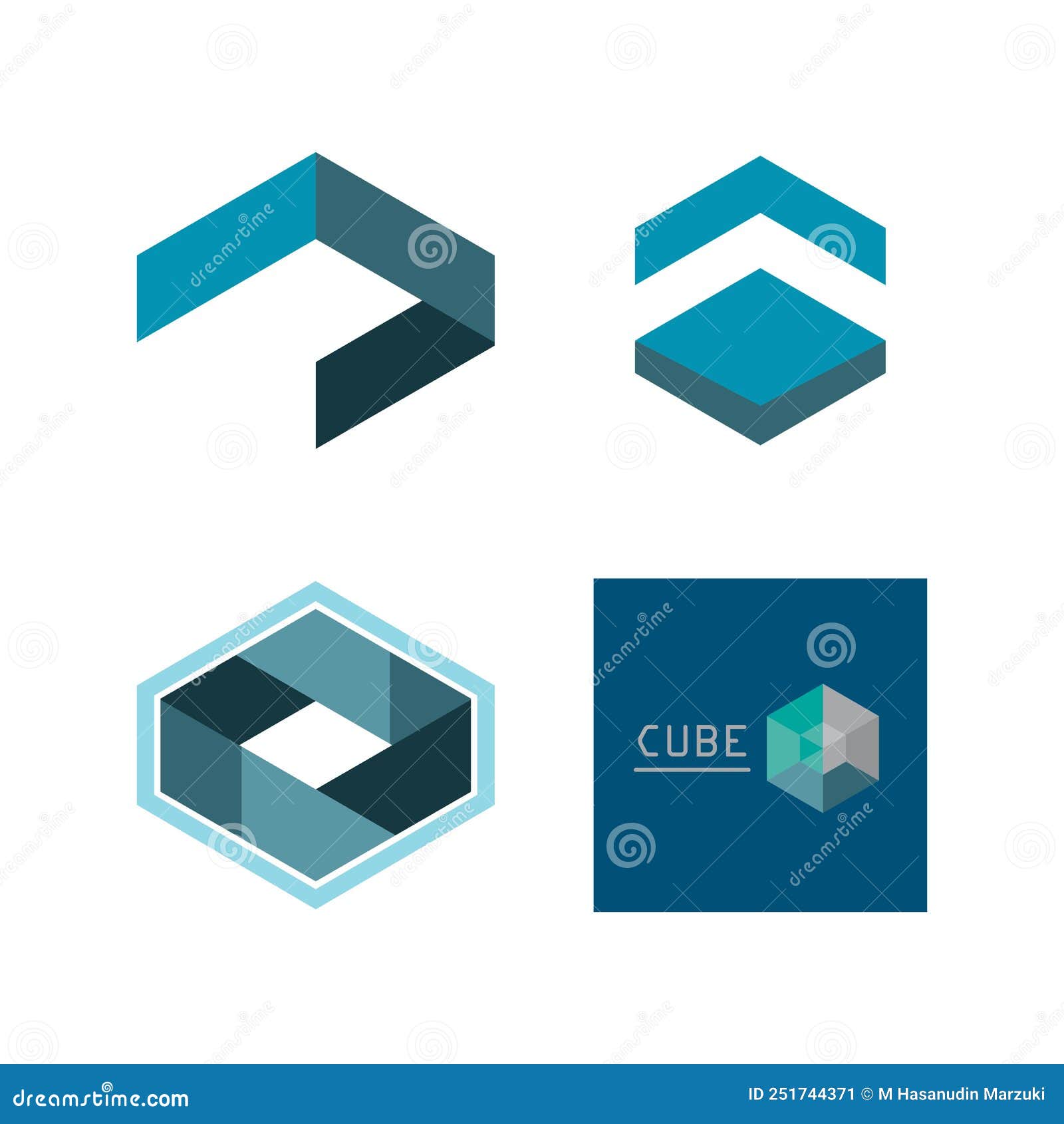 Cube business vector stock vector. Illustration of geometric - 251744371