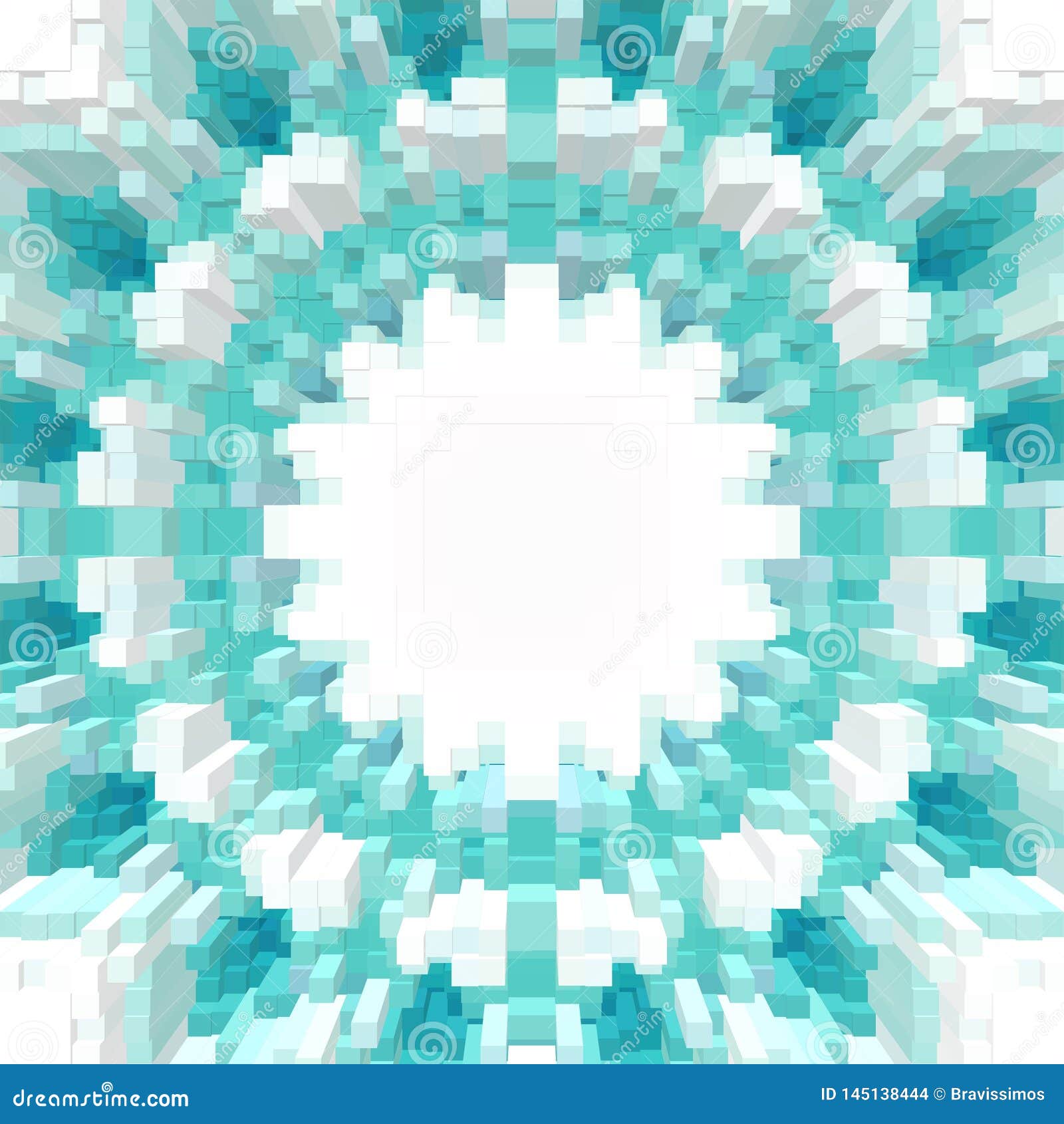 Cube 3d Extrude Symmetry Background, Texture Illustration Stock ...