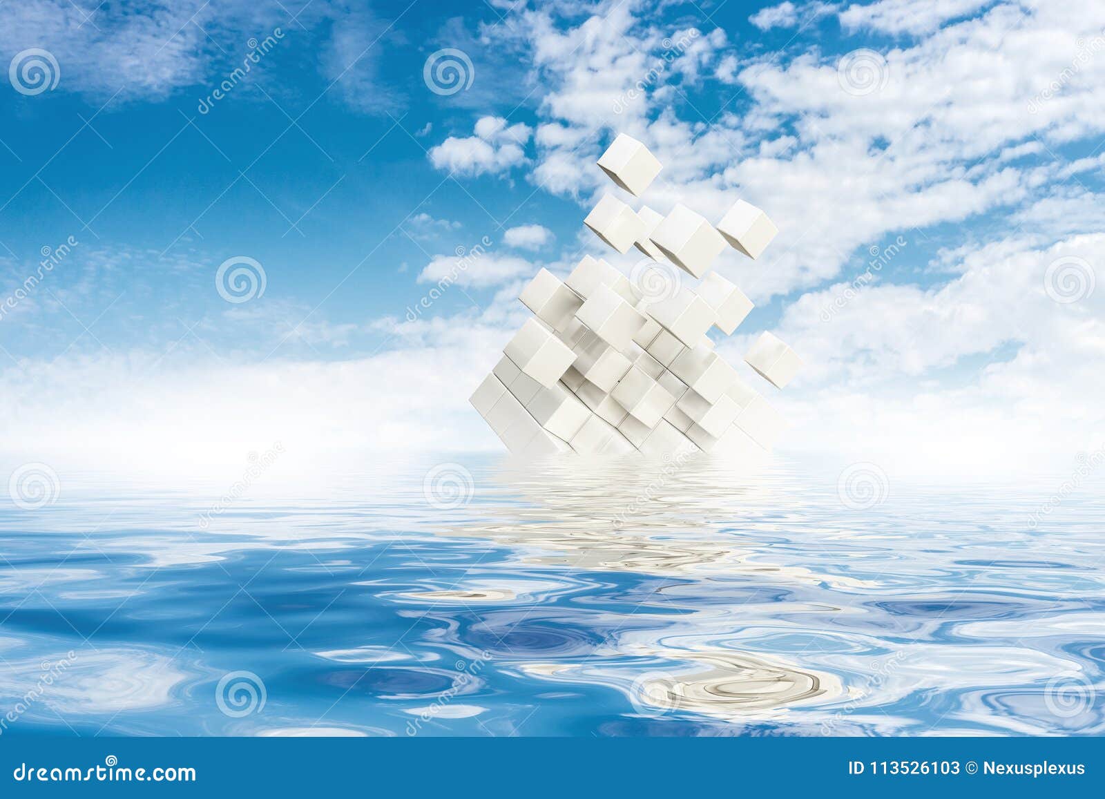 Innovative Technologies and Environment Stock Image - Image of blue ...