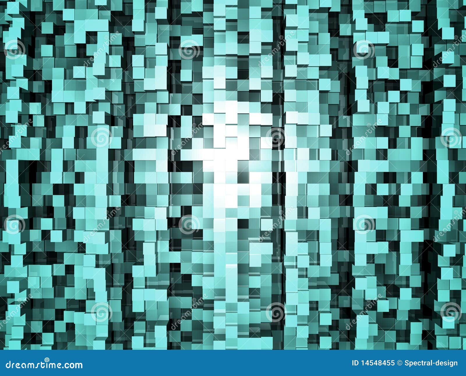 Cube Floor stock illustration. Illustration of symmetry - 14548455