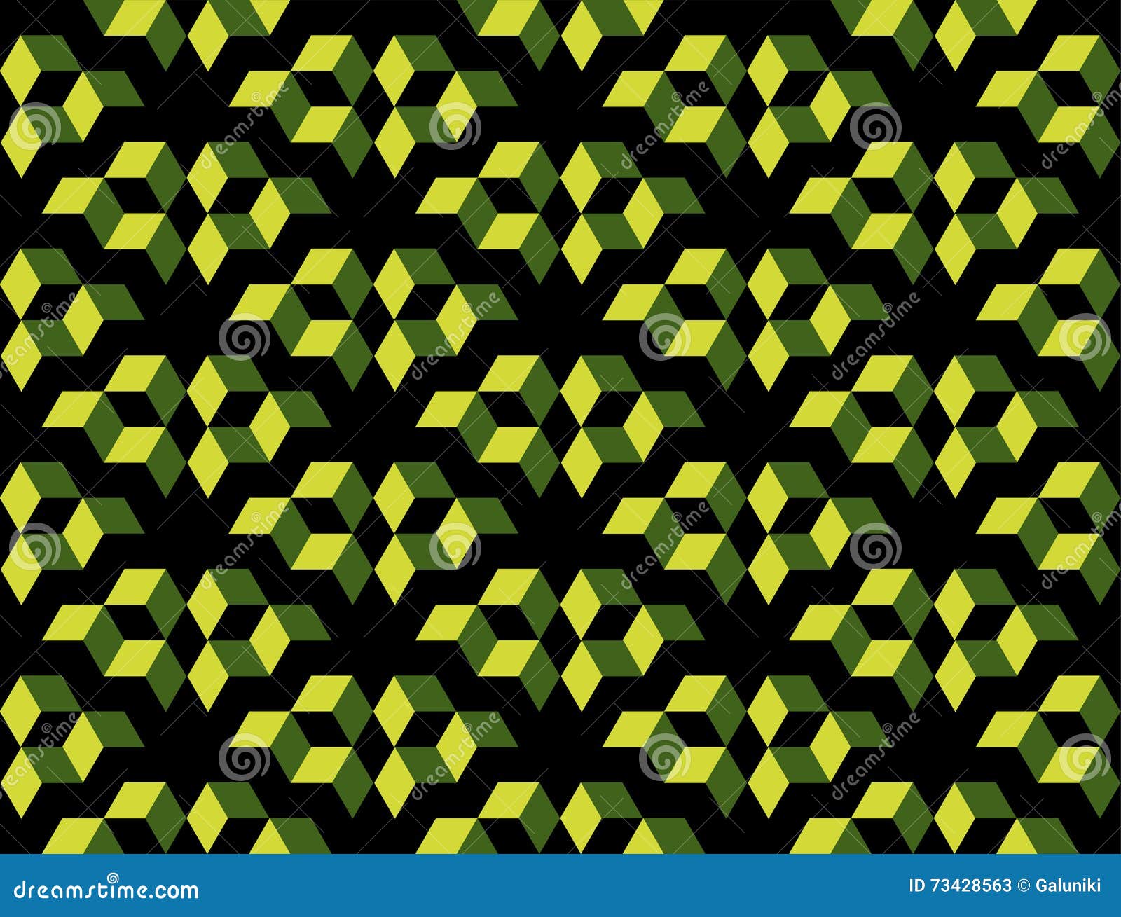 Cube geometry concept. stock vector. Illustration of graphic - 73428563