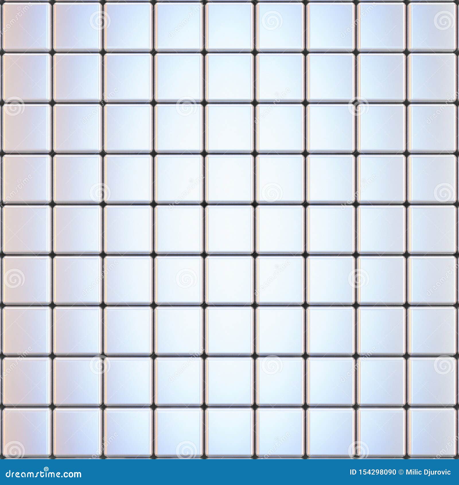 Cube Grid Blank Square 3d Stock Illustration Illustration Of Rendering