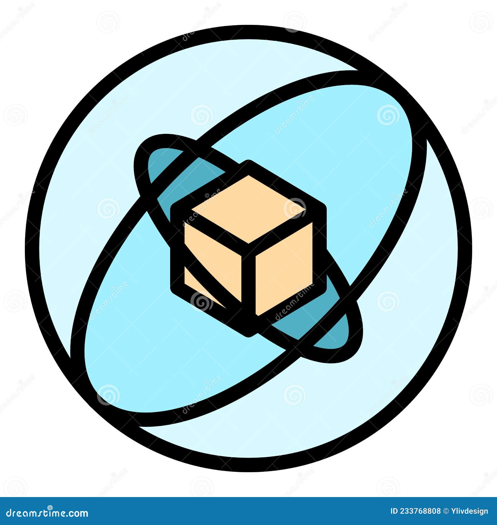 Cube Gyroscope Icon Color Outline Vector Stock Vector - Illustration of ... Cube Gyroscope Icon Color Outline Vector Stock Vector - Illustration of ...