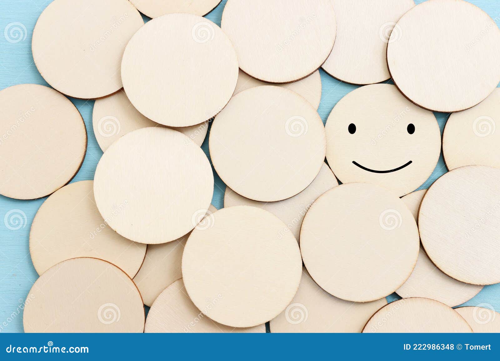 Cube with Happy Face. Concept of Happiness Emotion and Satisfaction ...