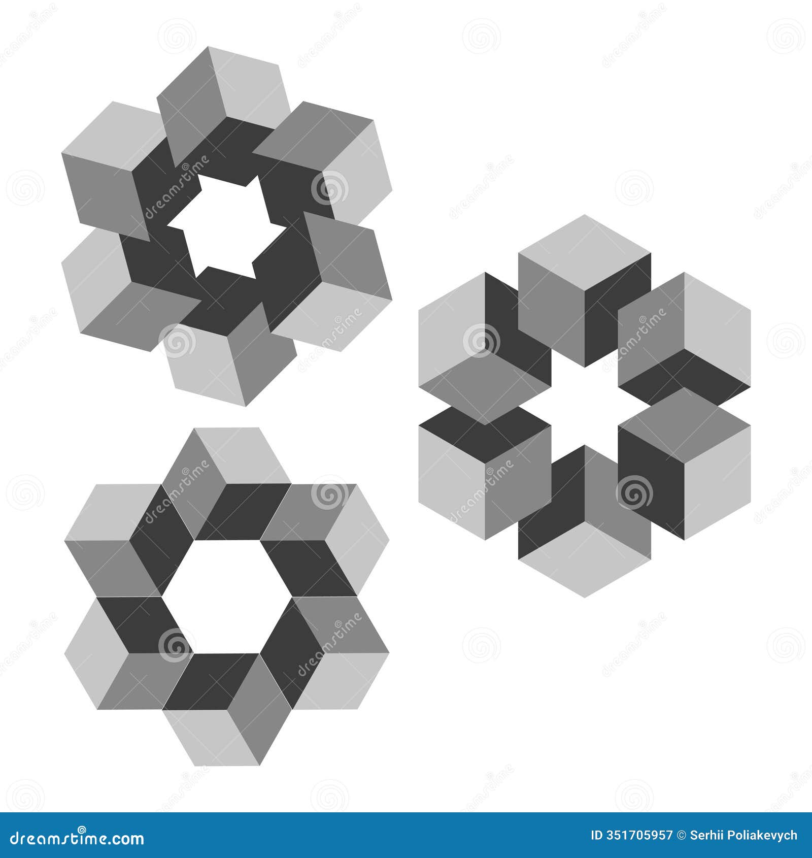 Abstract Block Pattern Wallpaper. Stock Photography | CartoonDealer.com ...