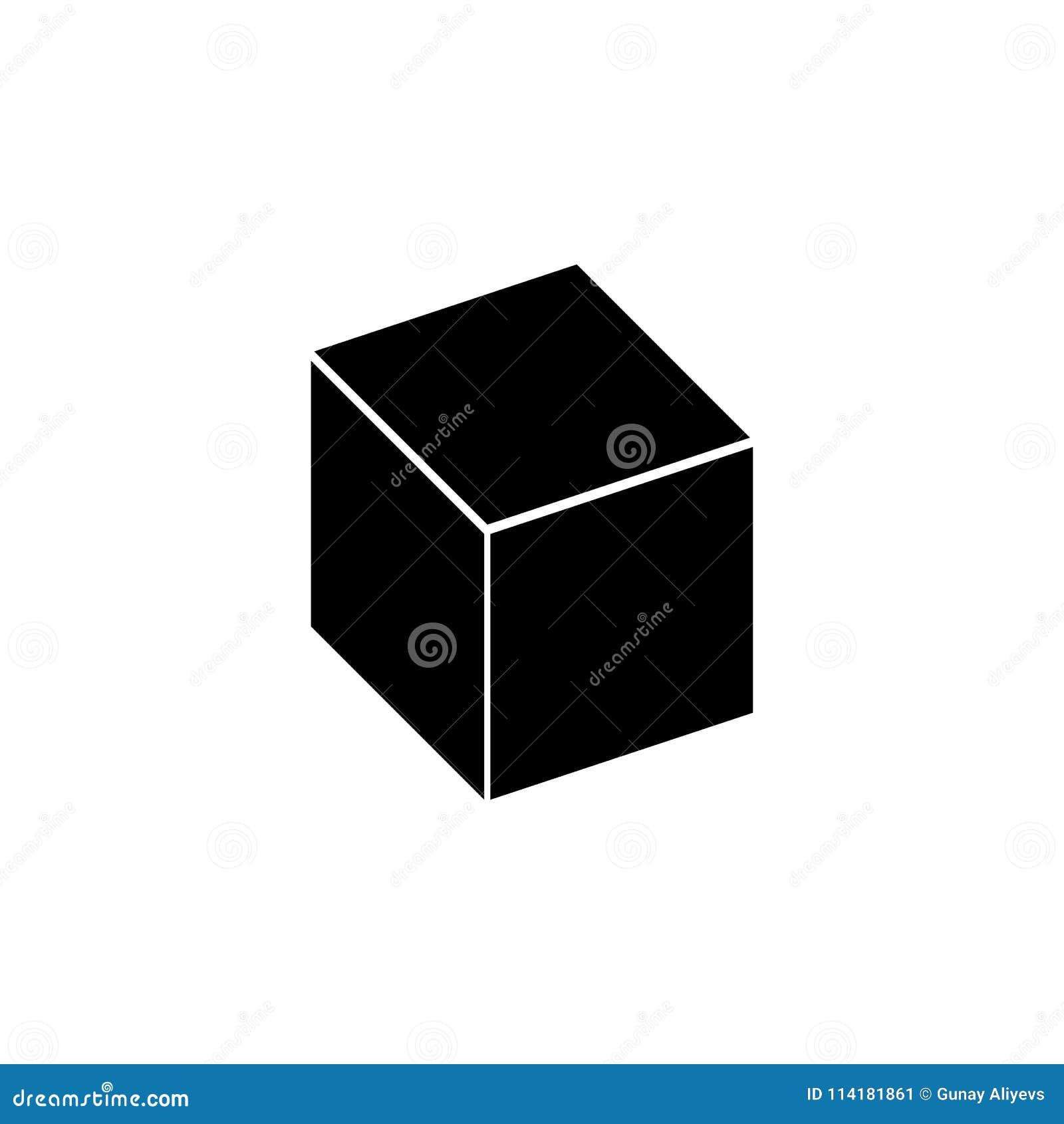 Cube Icon. Element of Simple Icon for Websites, Web Design, Mobile App ...