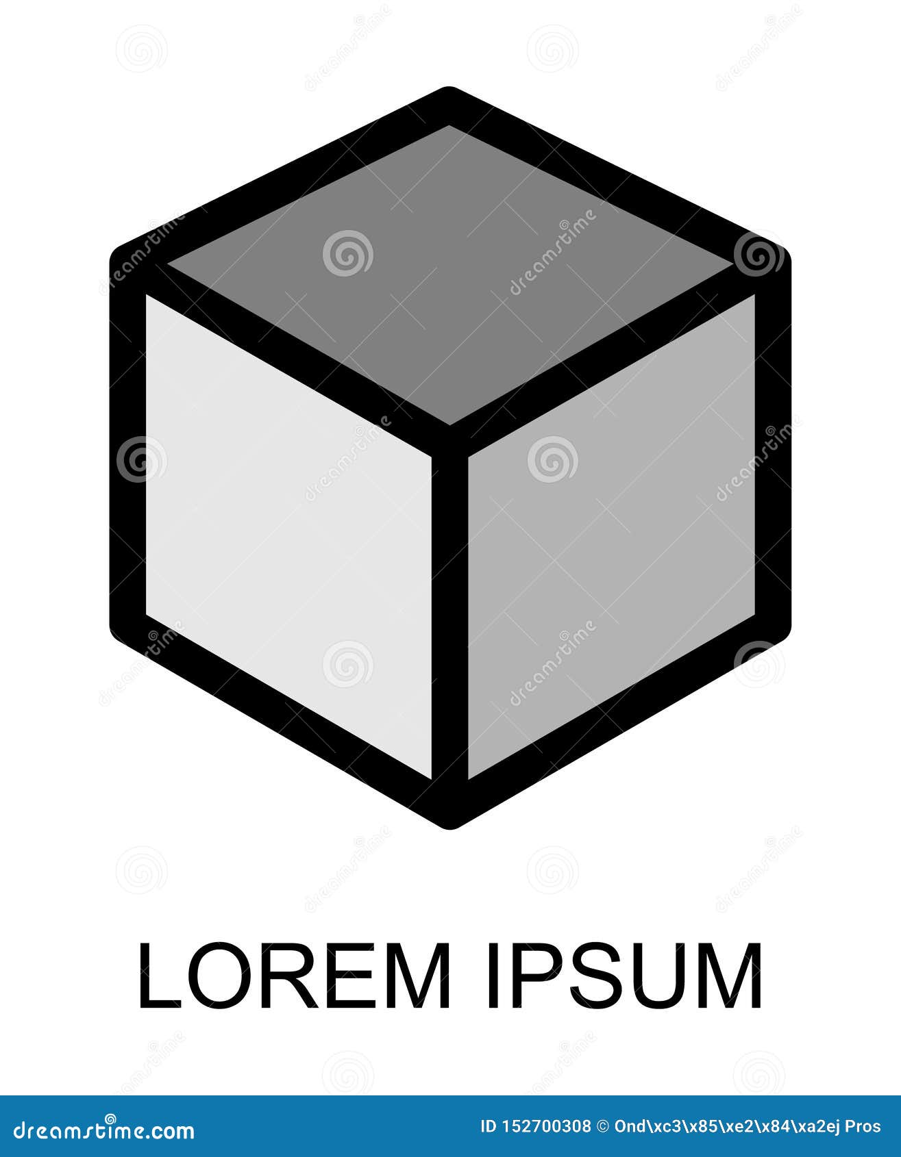 Cube Icon Graphic Design Vector, Symbol Modern Isolated Illustration ...