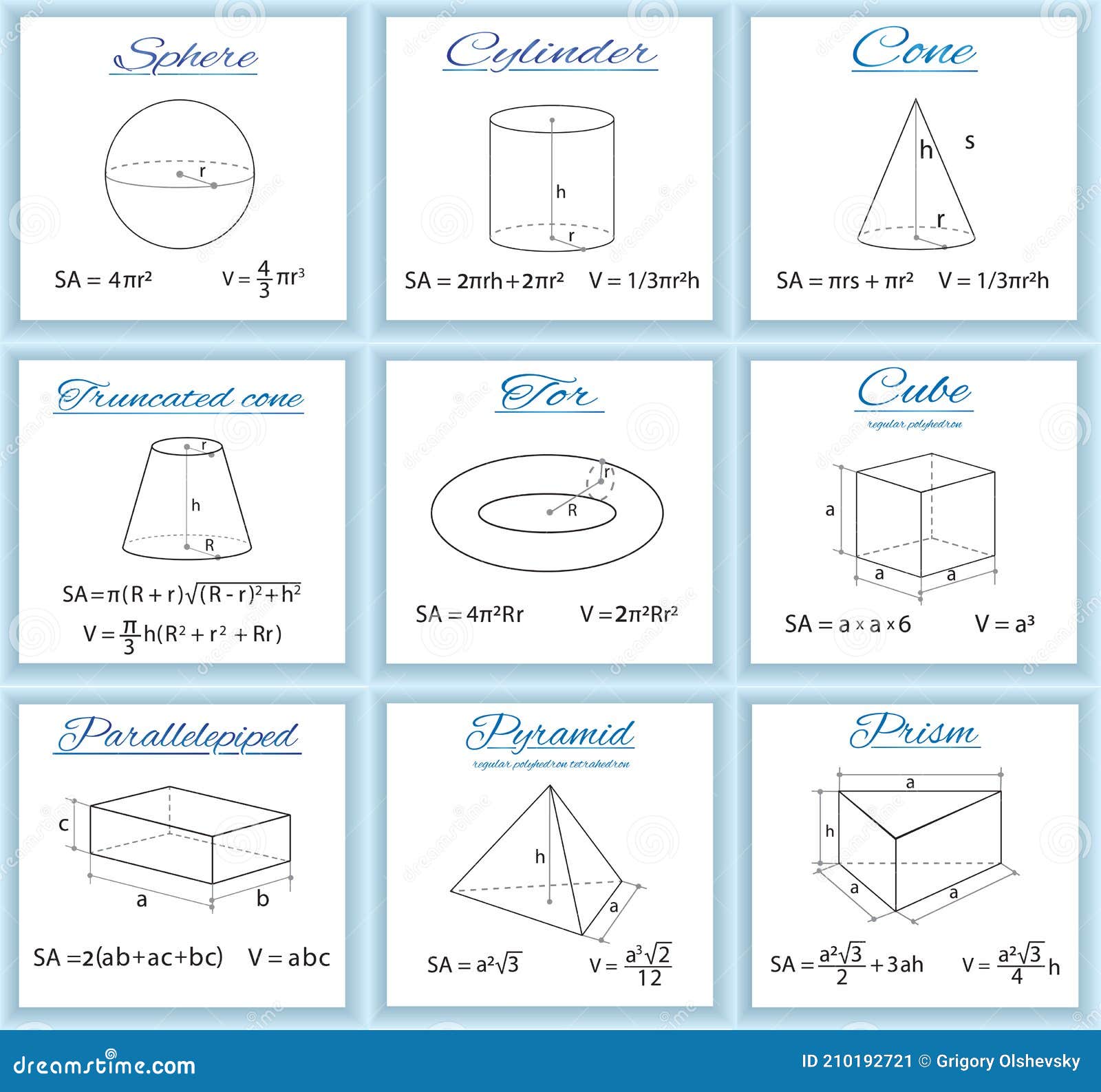 Cube. Image of Volumetric Geometrical Figure with Examples of Such ...