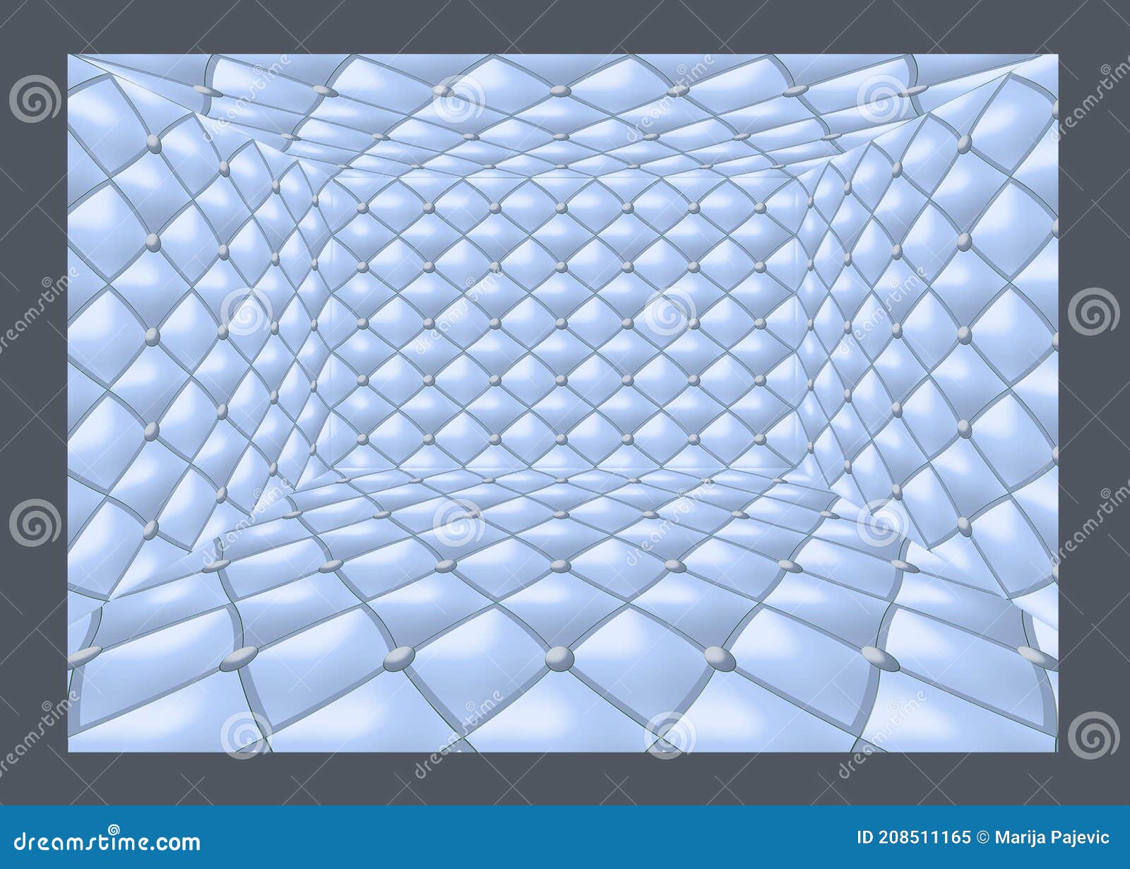 Cube from inside stock illustration. Illustration of tunneleffect ...