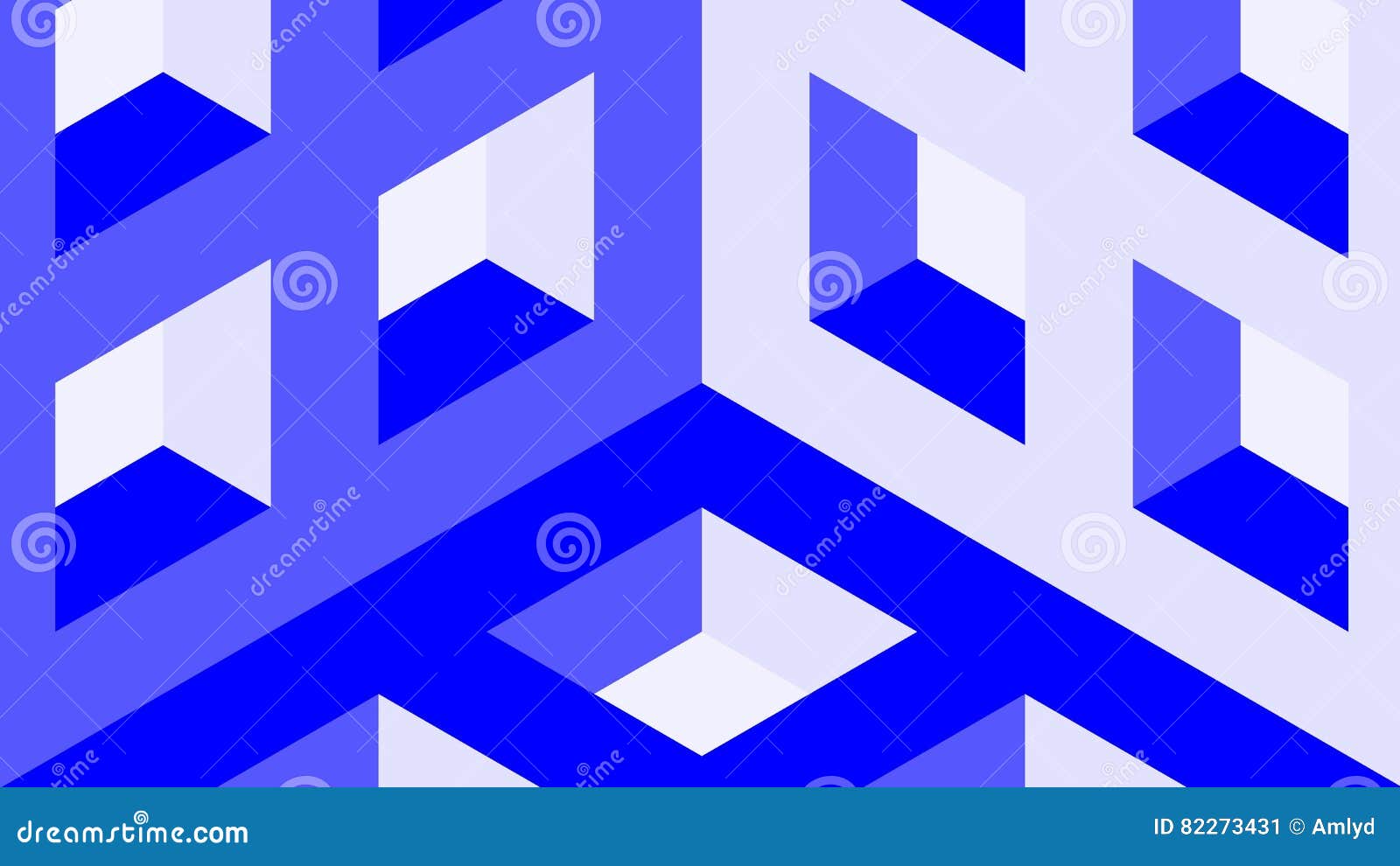 Cube Lattice Corner stock illustration. Illustration of background ...
