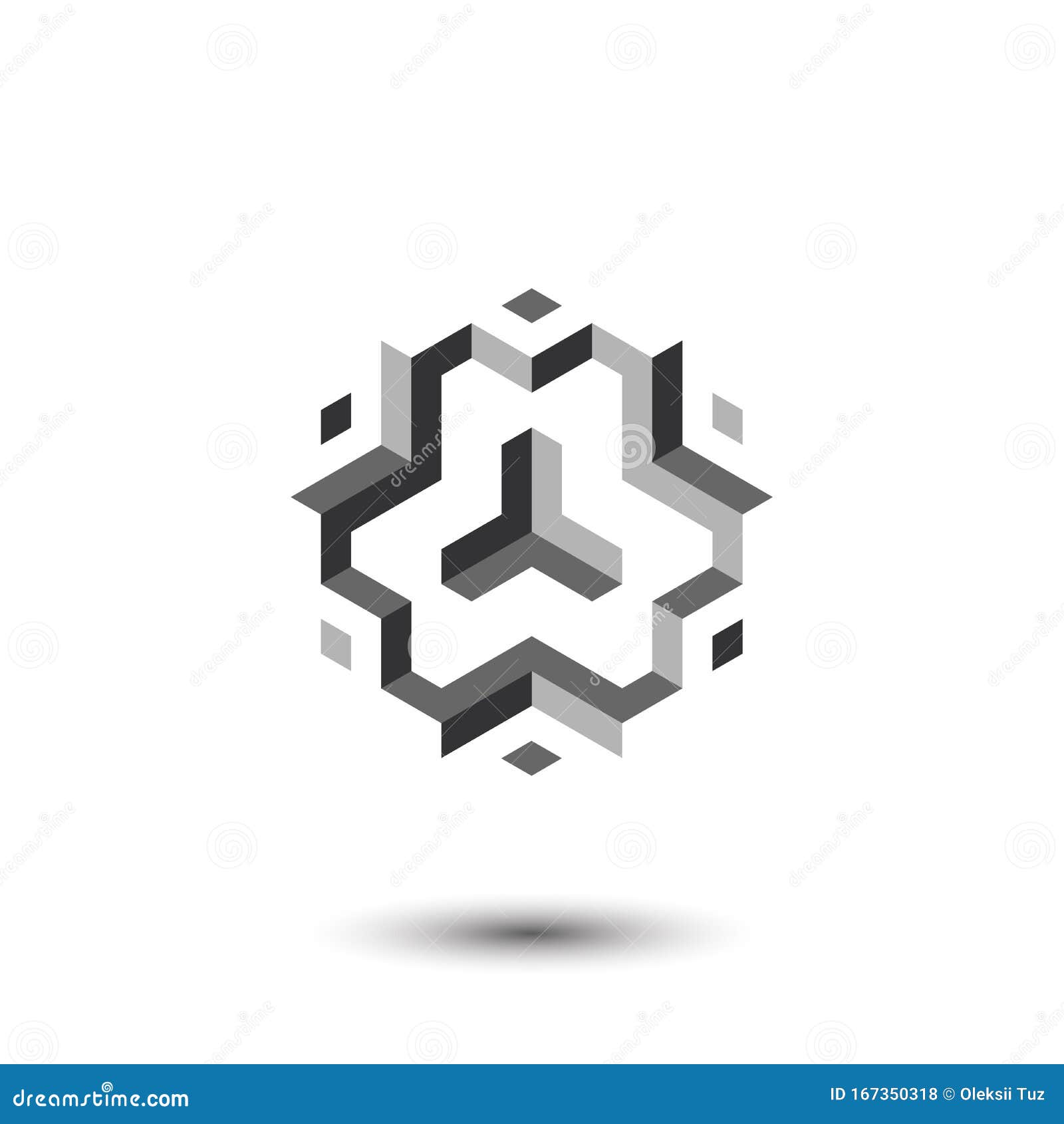 Cube Logo Design Icon. Gray Background For Your Text And Logo. Outbox ... Cube Logo Design Icon. Gray Background For Your Text And Logo. Outbox ...