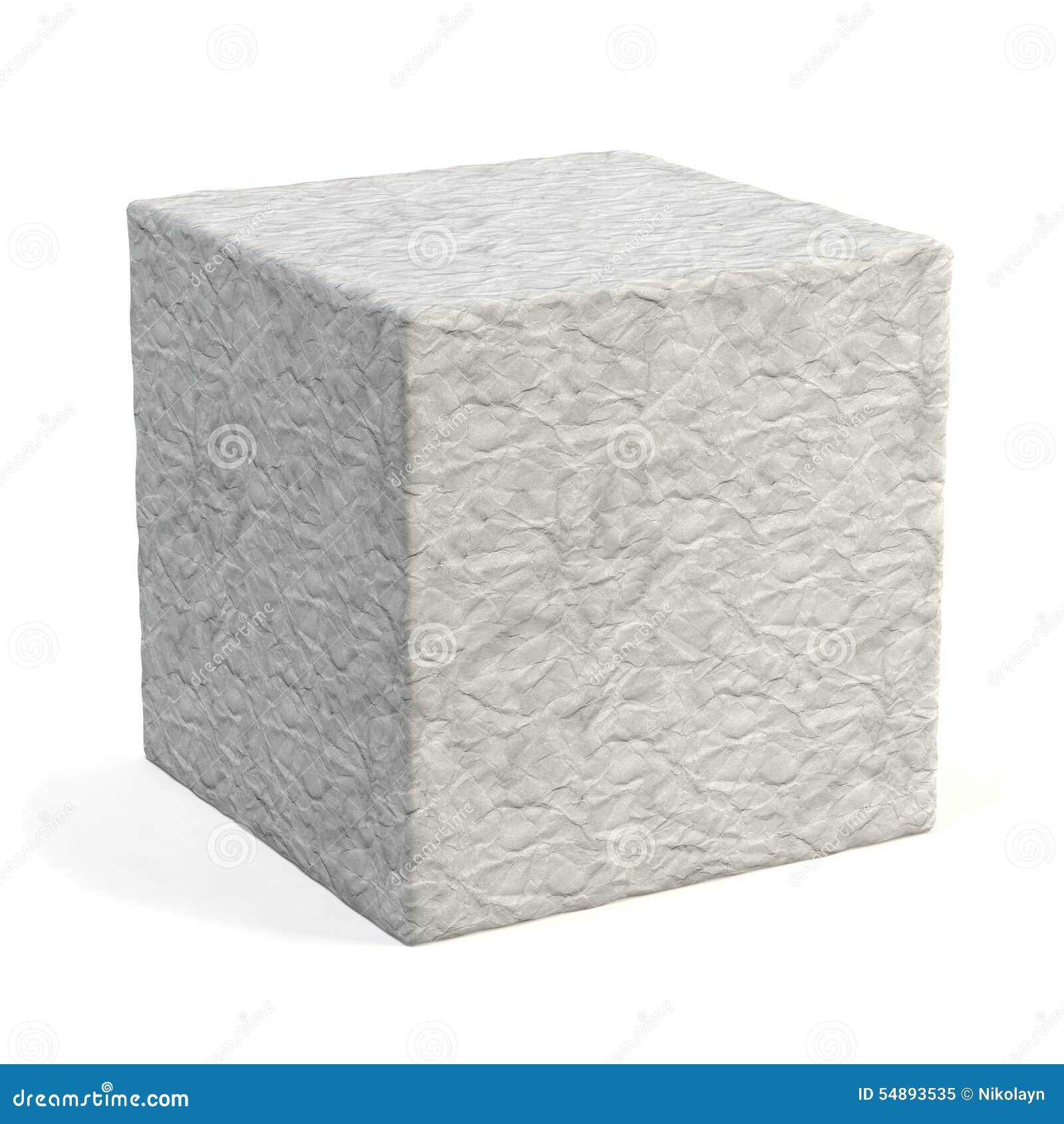 Cube Made Crumpled Paper Stock Photos - Free & Royalty-Free Stock ...