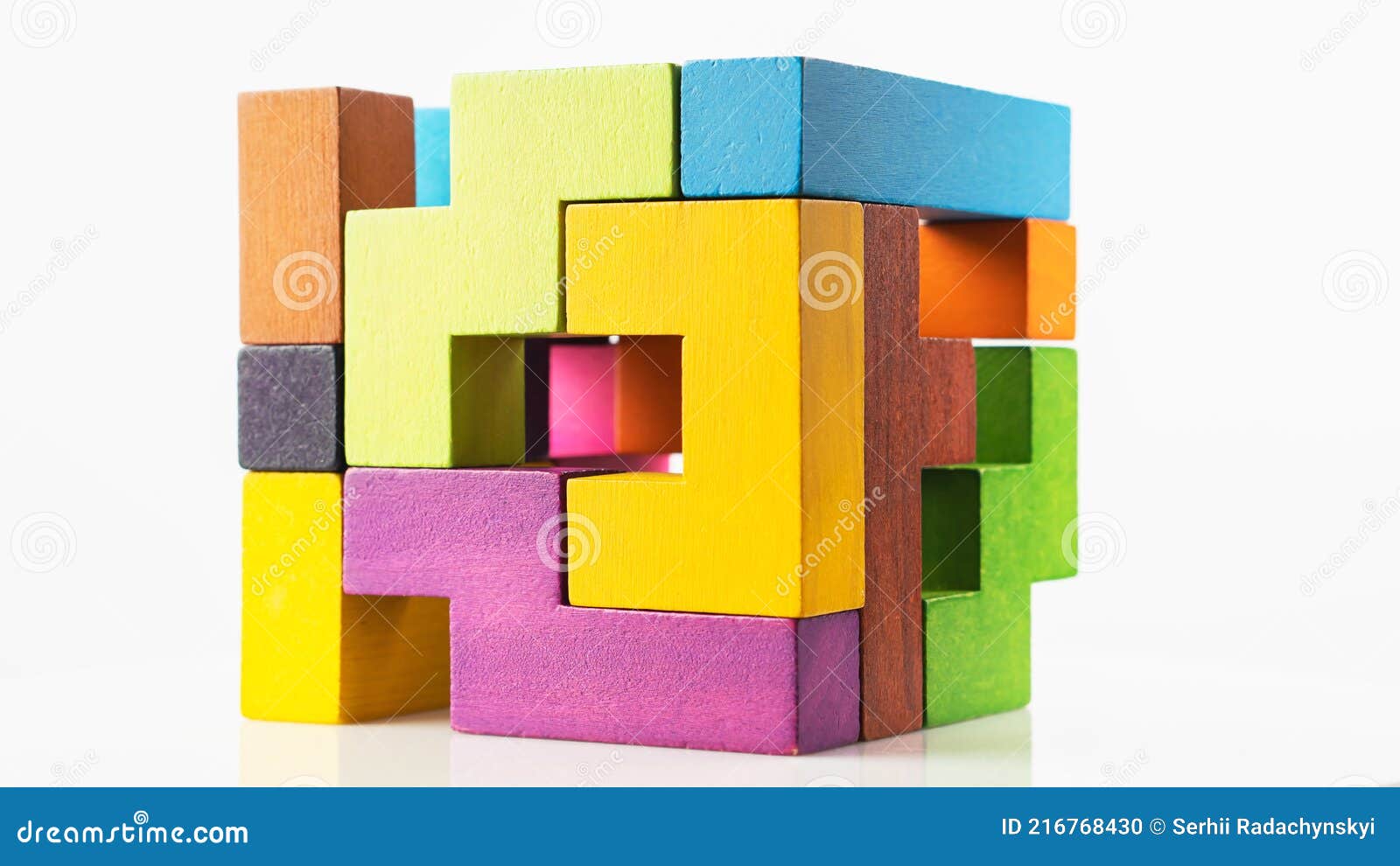 Cube Made Of Matchsticks Art And Maths Education For Kids Royalty-Free ...
