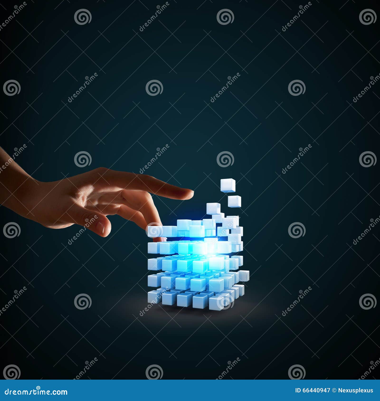 Cube in male hand stock image. Image of problem, solve - 66440947