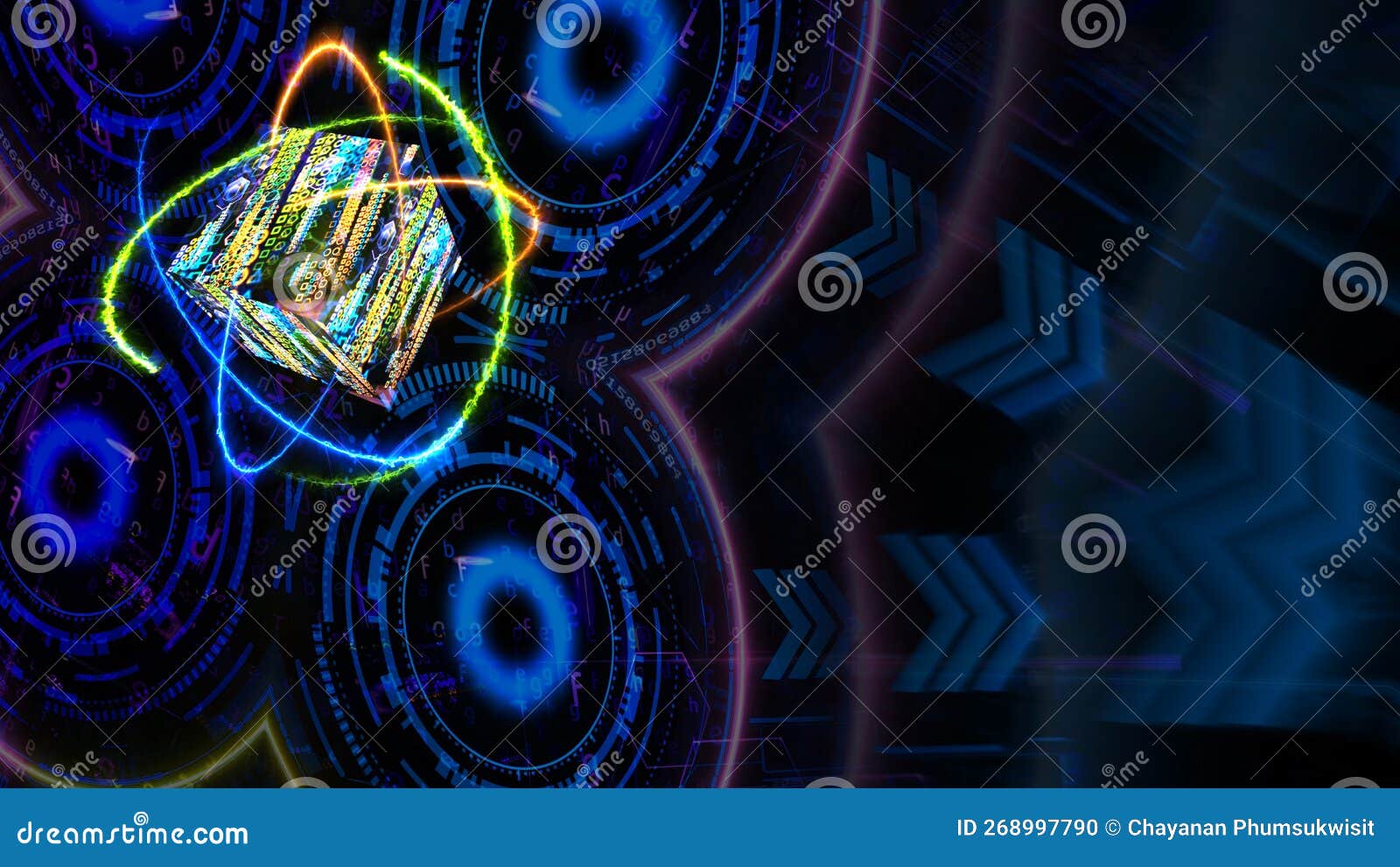 Cube Matrix Big Data Ray Energy and Quantum Futuristic Technology Stock ...