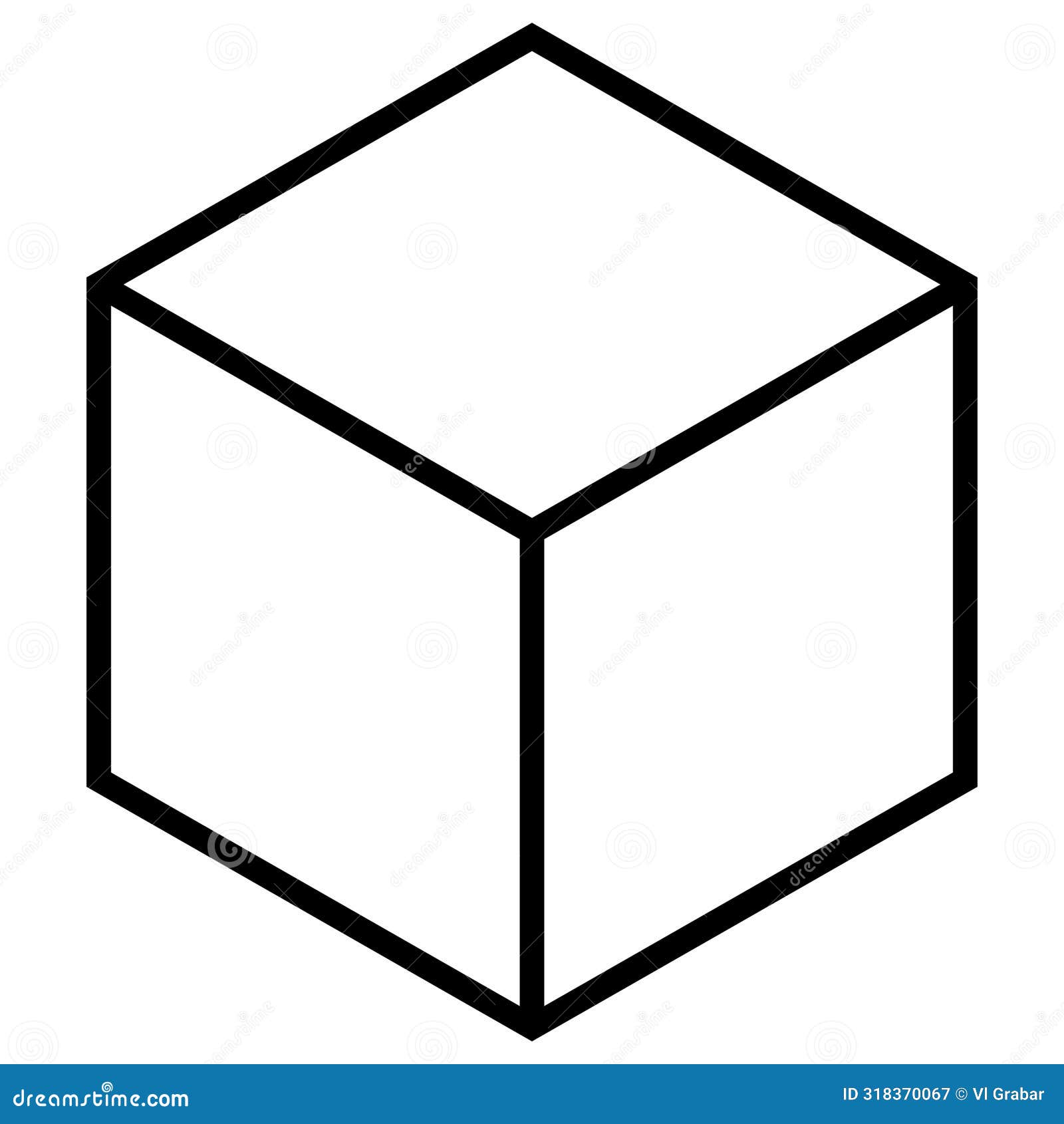3d Cube Rotation View Icon Cube Rotation Thin Line Icon Cube 360 Degrees Rotate Vector