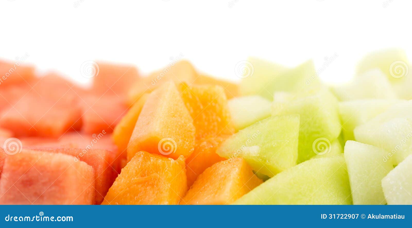 Cube Sized Melons, Honeydew IV Stock Image - Image of group, food: 31722907