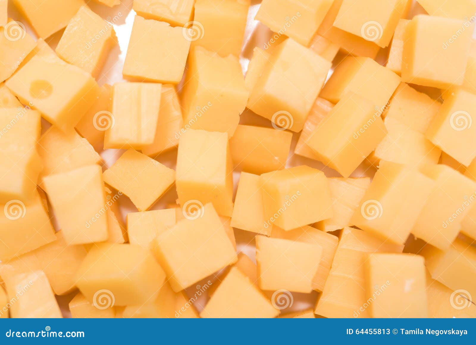 Cube sliced cheese stock image. Image of holland, italian - 64455813