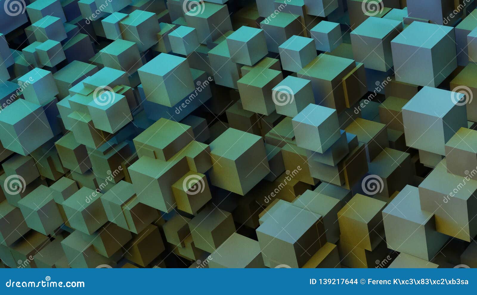 Cube Stack Art stock illustration. Illustration of engineering - 139217644