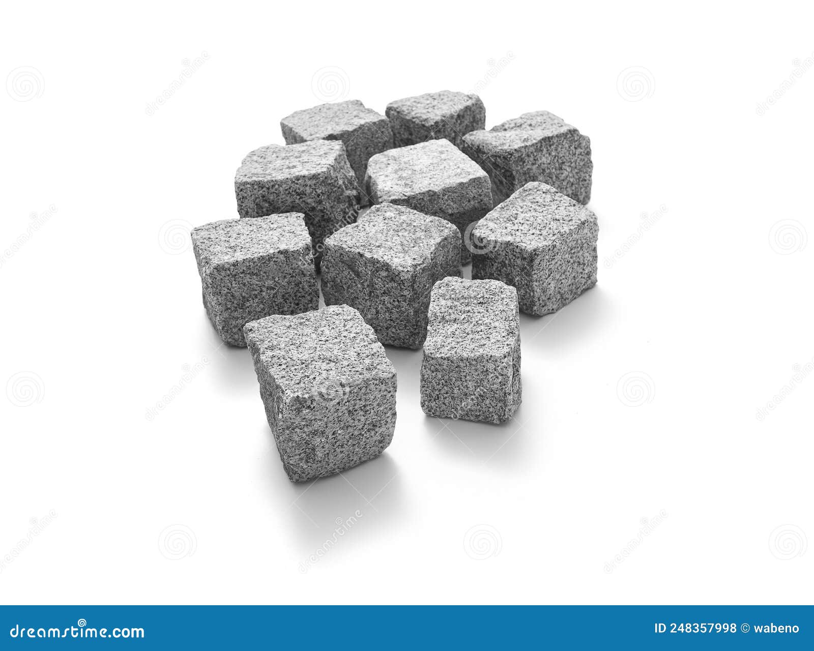 Cube stone stock photo. Image of antique, ground, gray - 248357998