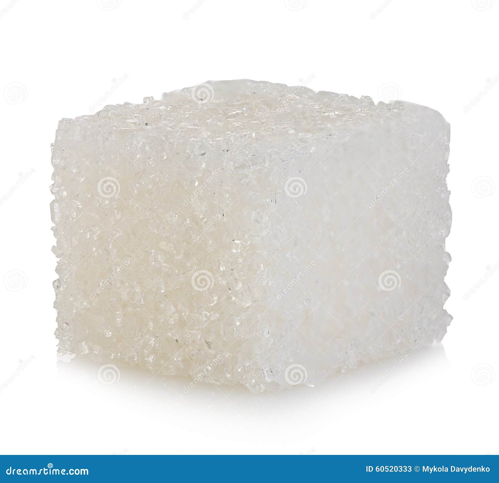 Cube of Sugar Isolated on White Stock Image - Image of objects, diet ...