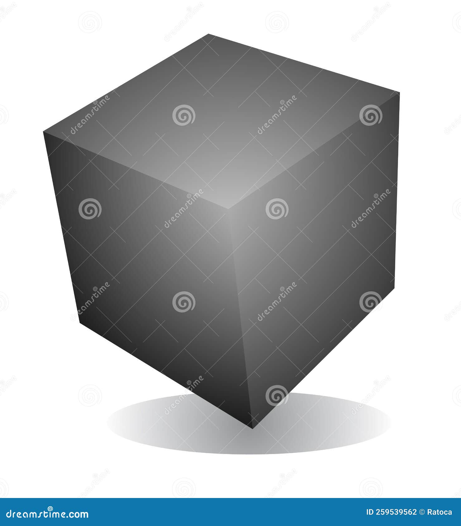 Cube symbol design stock vector. Illustration of thought - 259539562