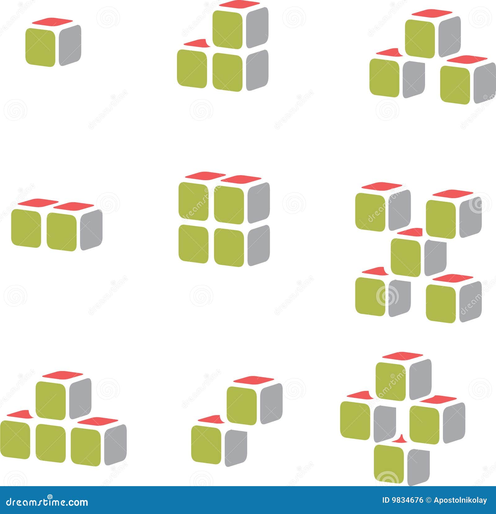 Construction Cube Stock Illustrations – 42,716 Construction Cube Stock ...