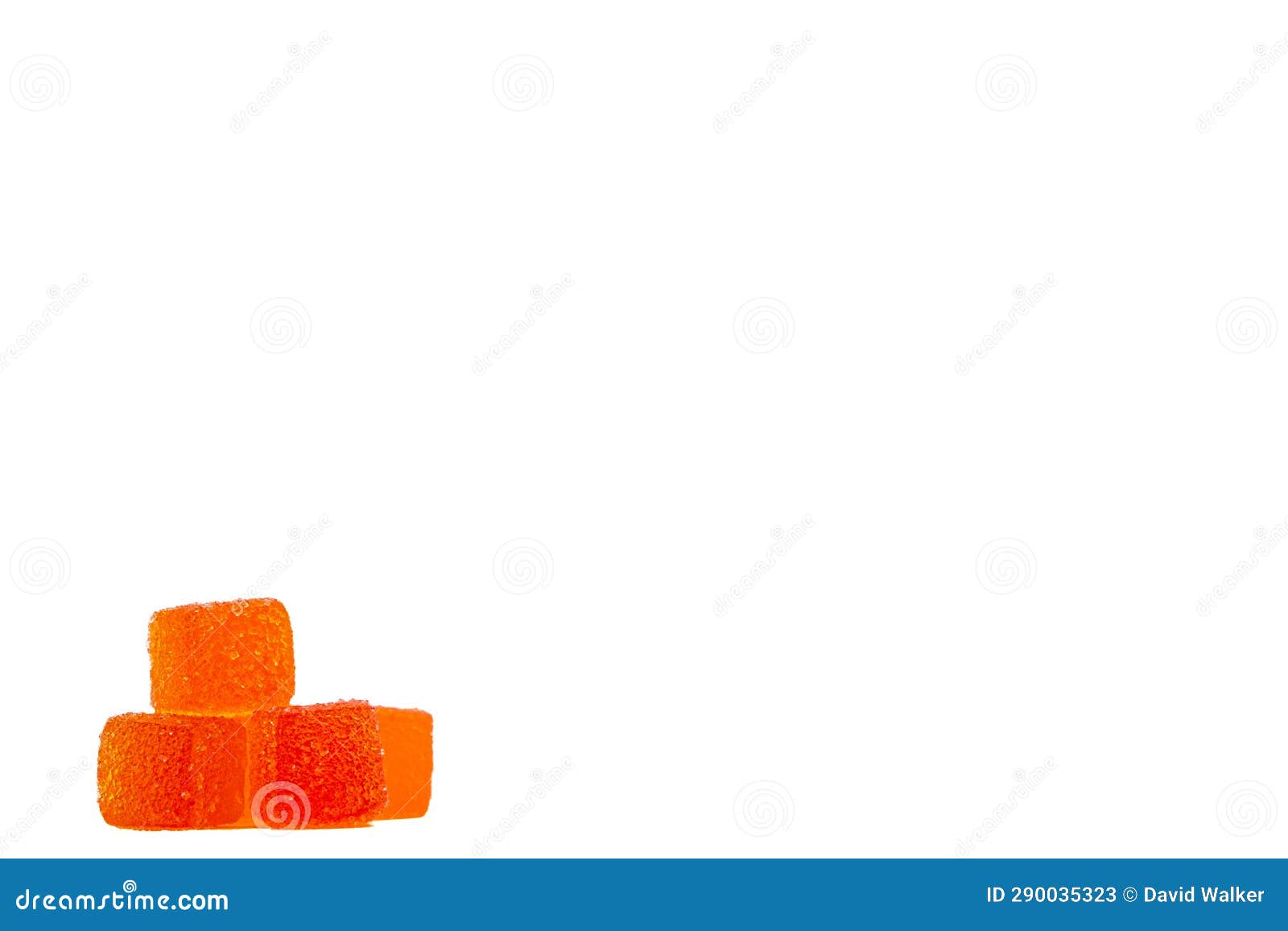 Square Gummy Stacked on a White Background Stock Image - Image of white ...