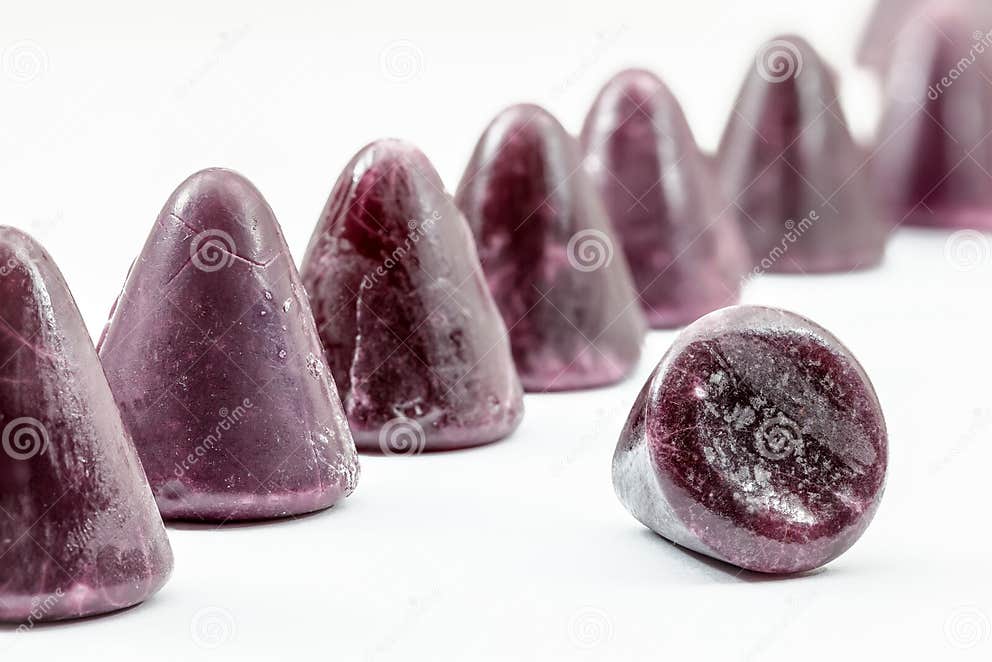 Cuberdon stock image. Image of cuberdon, background, raspberry - 48191425