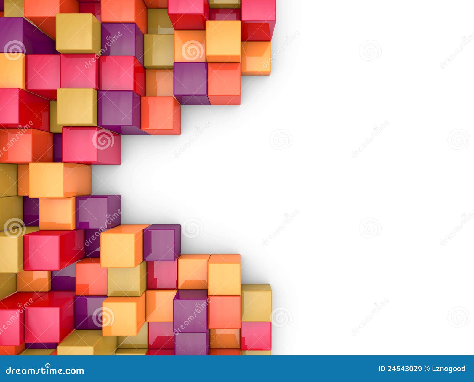 Cubes abstract background stock illustration. Illustration of building ...
