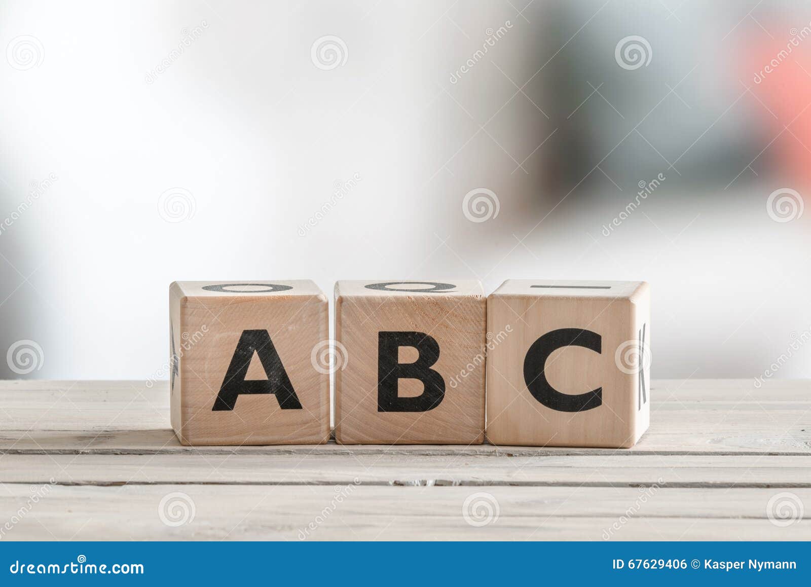Cubes with Alphabet Letters Stock Photo - Image of indoor, learn: 67629406