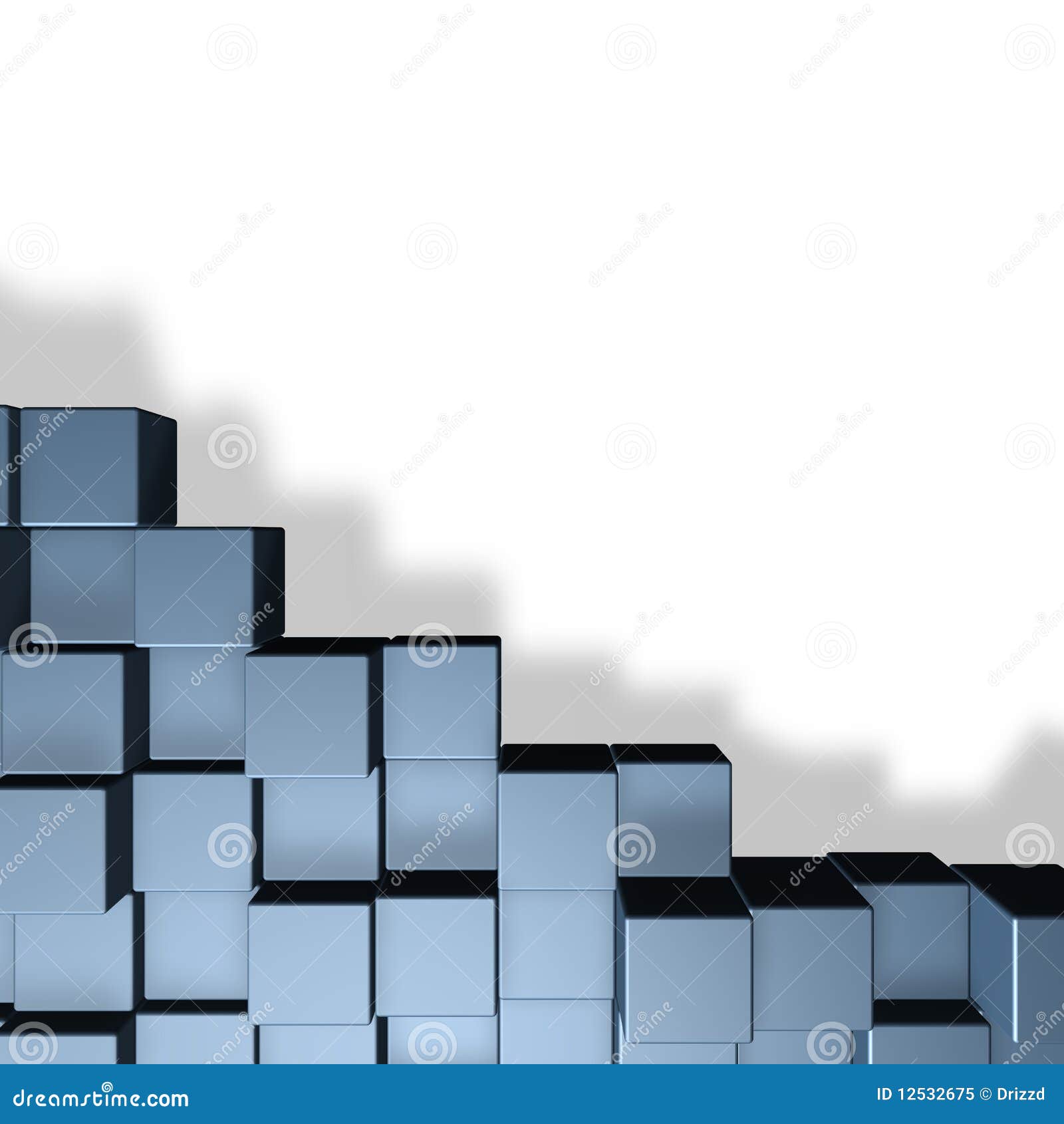 Cubes background stock illustration. Illustration of graphic - 12532675
