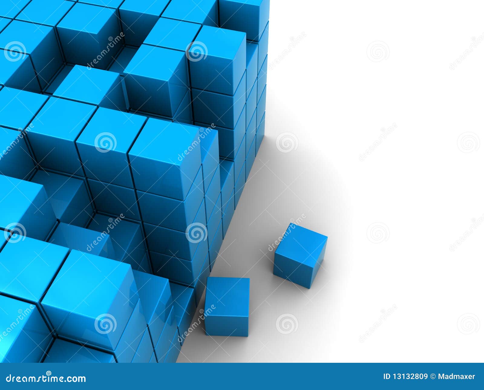 Cubes background stock illustration. Illustration of object - 13132809