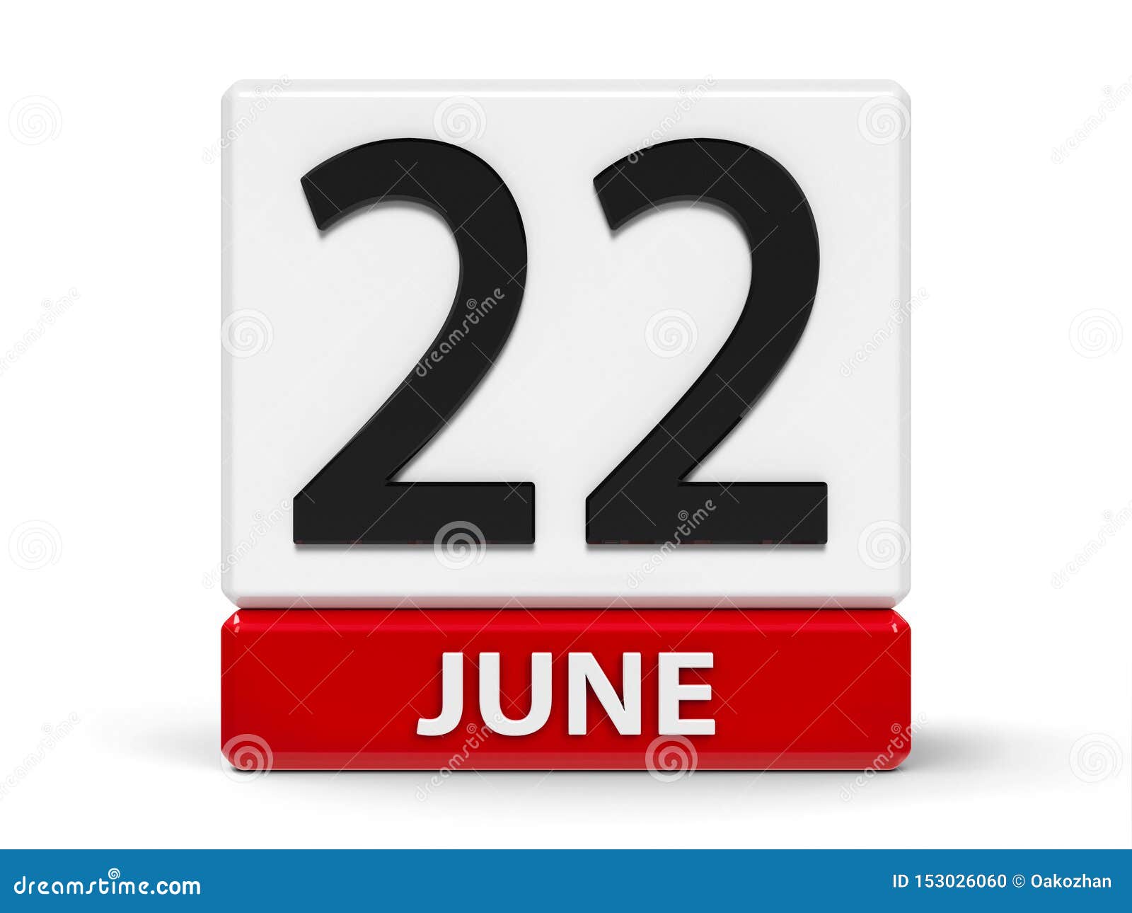 22nd June Calendar Icon. June 22 Calendar Date Month Icon Vector ...