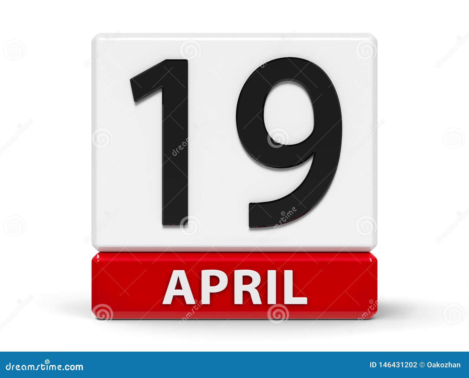 April 19th Calendar Chlo Melesa