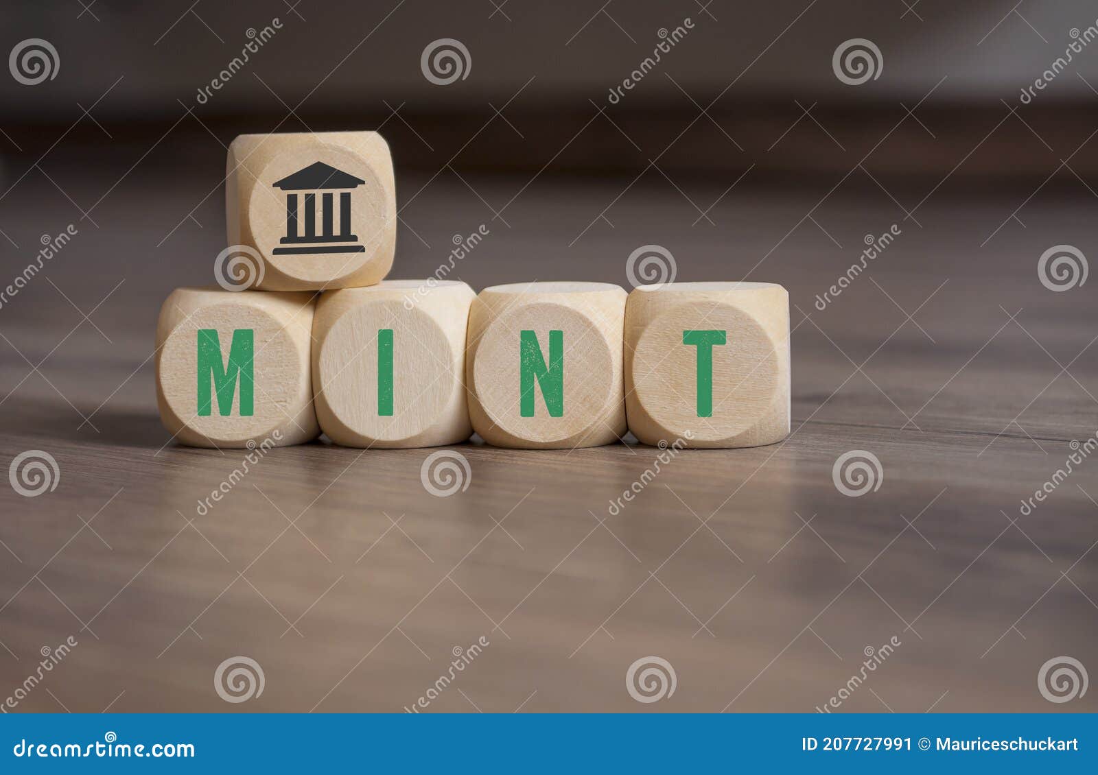 Cubes, Dice or Blocks with Acronym MINT on Wooden Background Stock ... Cubes, Dice or Blocks with Acronym MINT on Wooden Background Stock ...